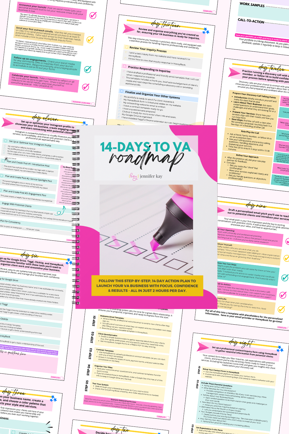 14-Days to VA Roadmap - Hey Jennifer Kay